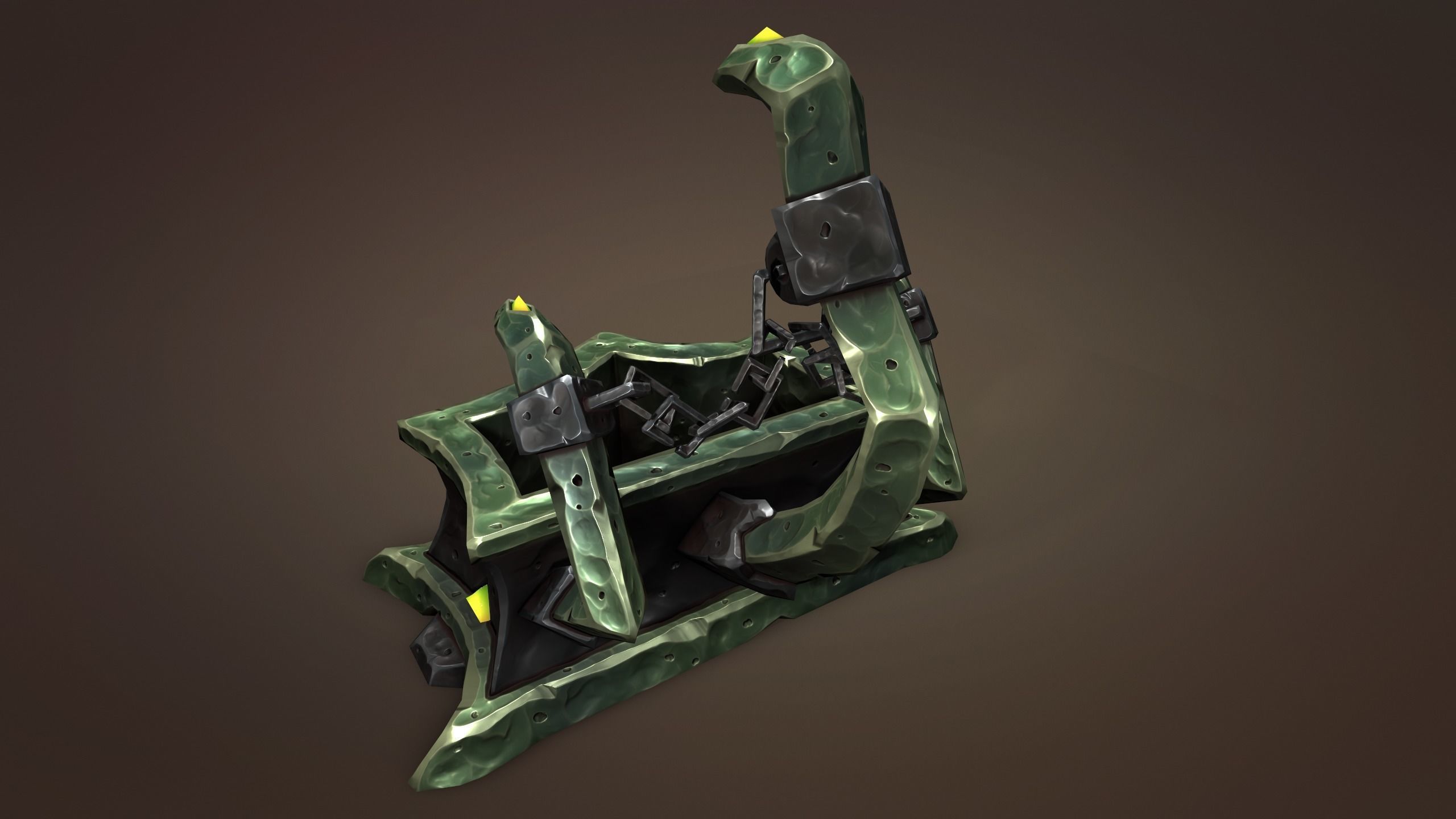 3D model Undead water tank VR / AR / low-poly | CGTrader