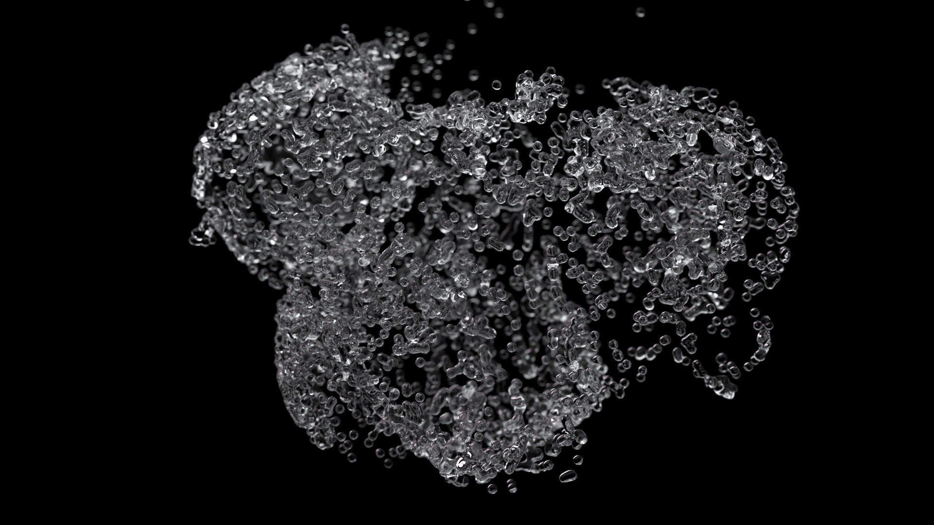 Underwater Bubbles Animated 3D model animated | CGTrader