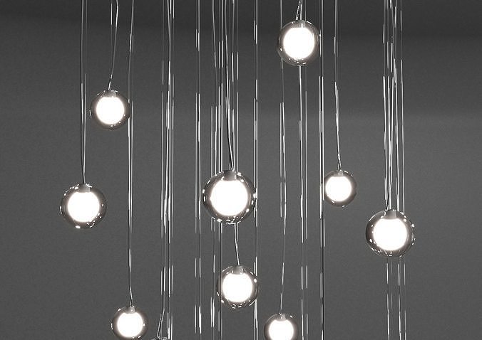 Yamagiwa Tear Drop Mini LED SS400 3D model | CGTrader