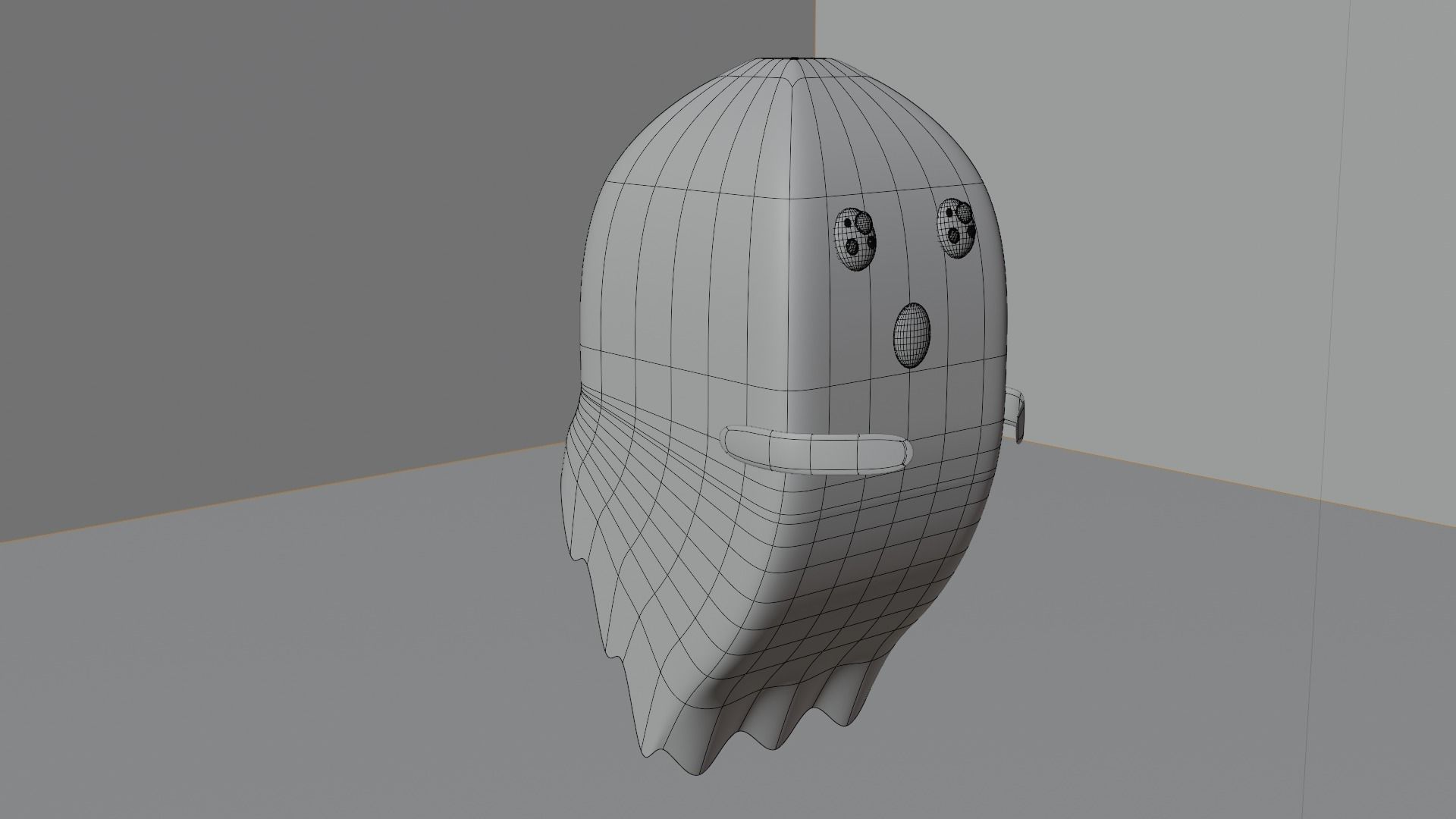 3D model Ghost 3D VR / AR / low-poly | CGTrader
