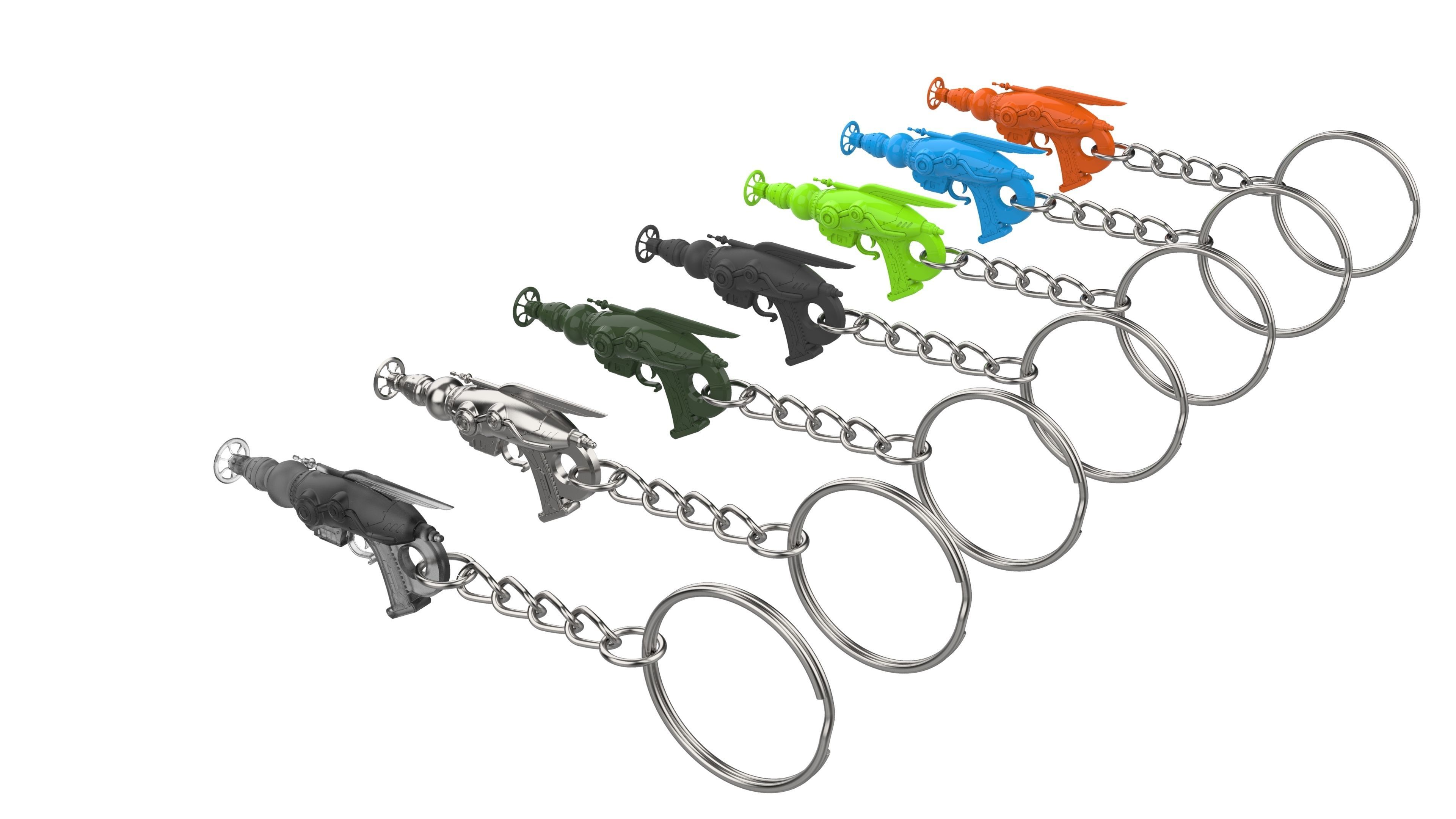 Keychain - Shrink Ray Blaster - Outer Worlds - Printable - STL 3D model ...