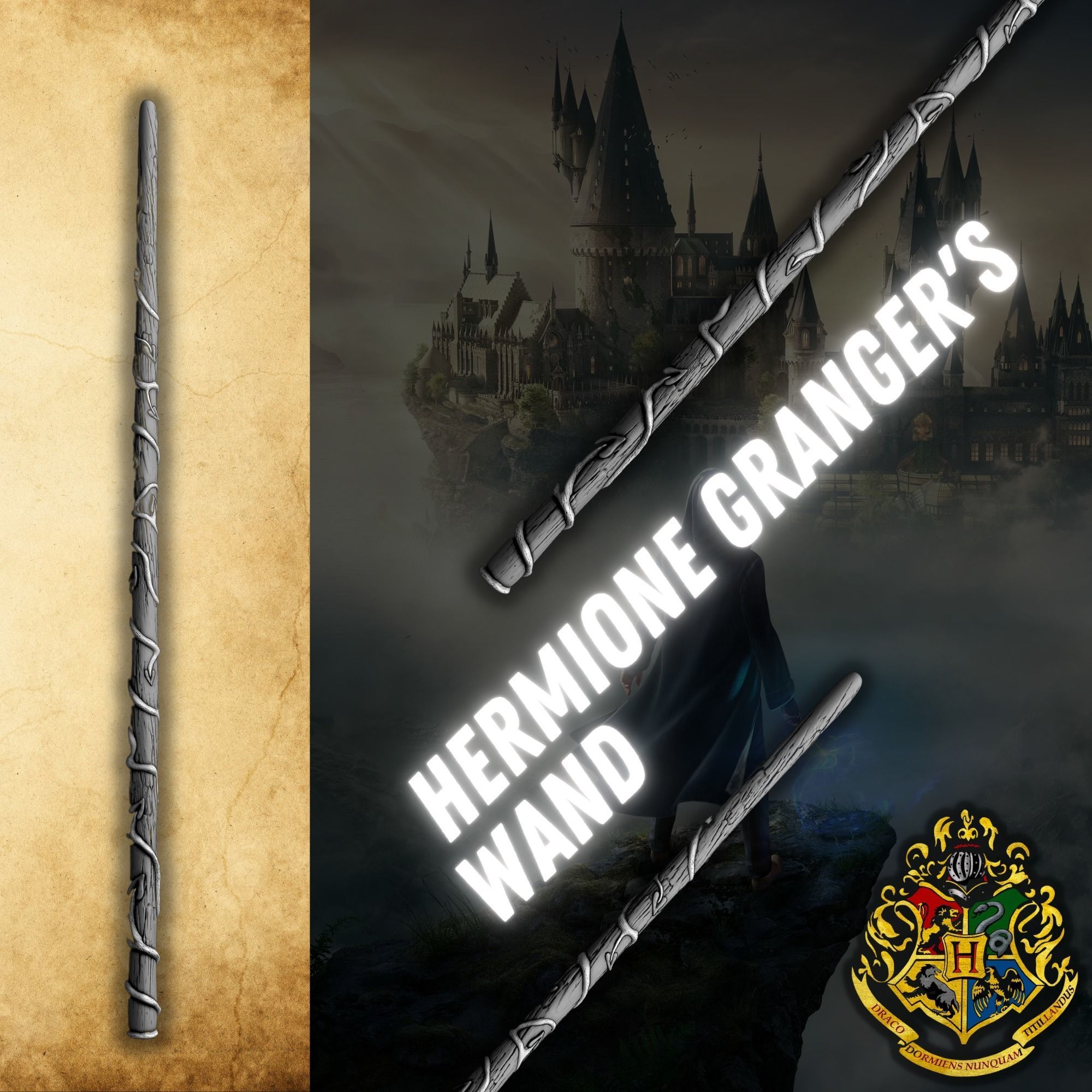 Magic Wand Collection - Harry Potter Replicas 3D model 3D printable ...