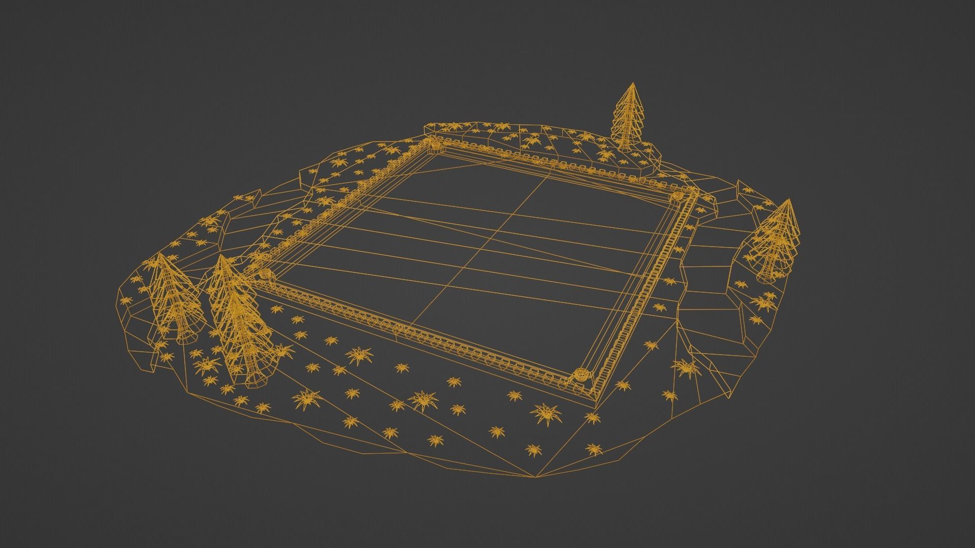 3D model Arena VR / AR / low-poly | CGTrader