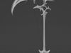 Kayn weapon sickle base form snow moon fan art 3D model 3D printable ...