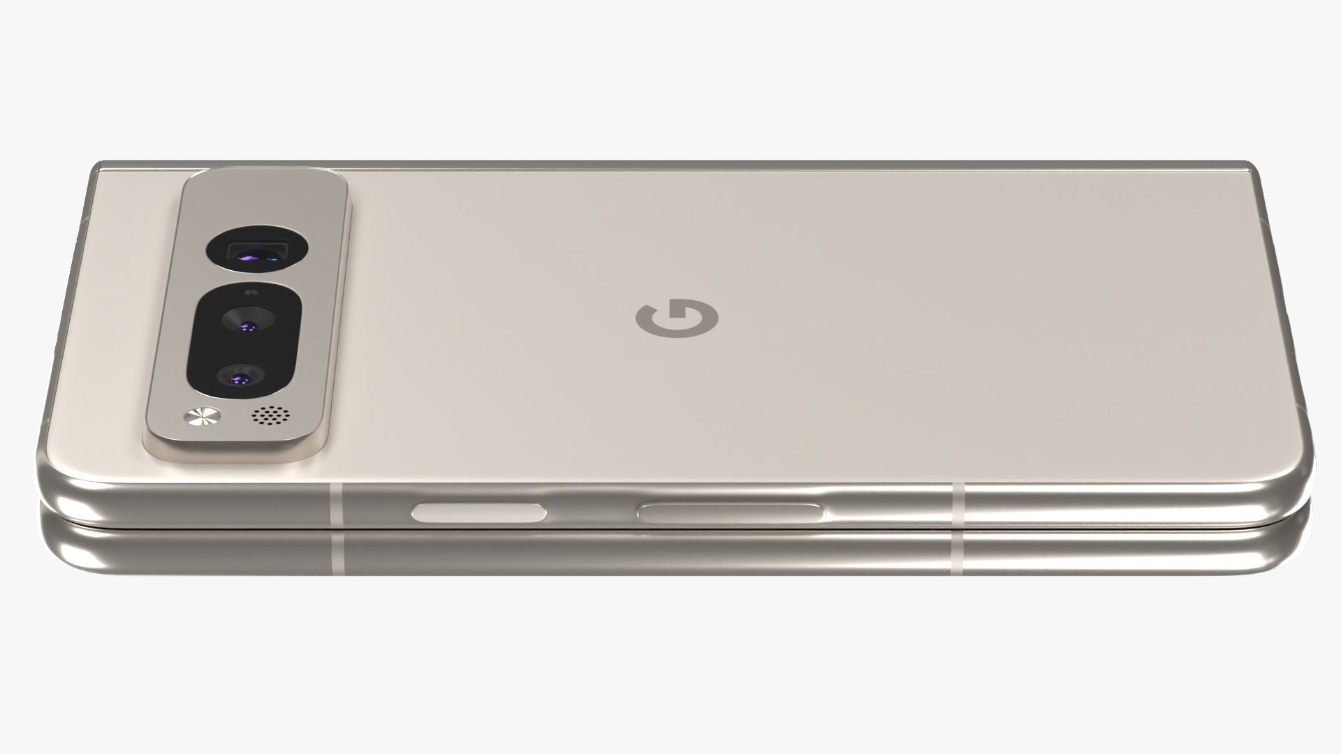 Google Pixel Fold Porcelain 3D model rigged | CGTrader