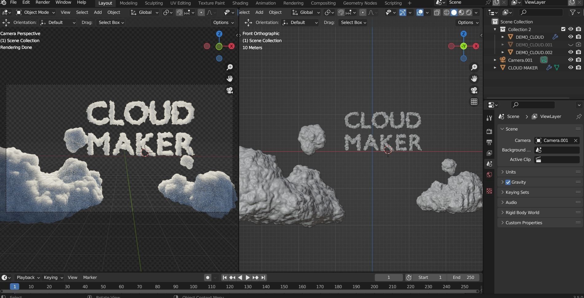 Procedural Cloud Maker 3D model | CGTrader