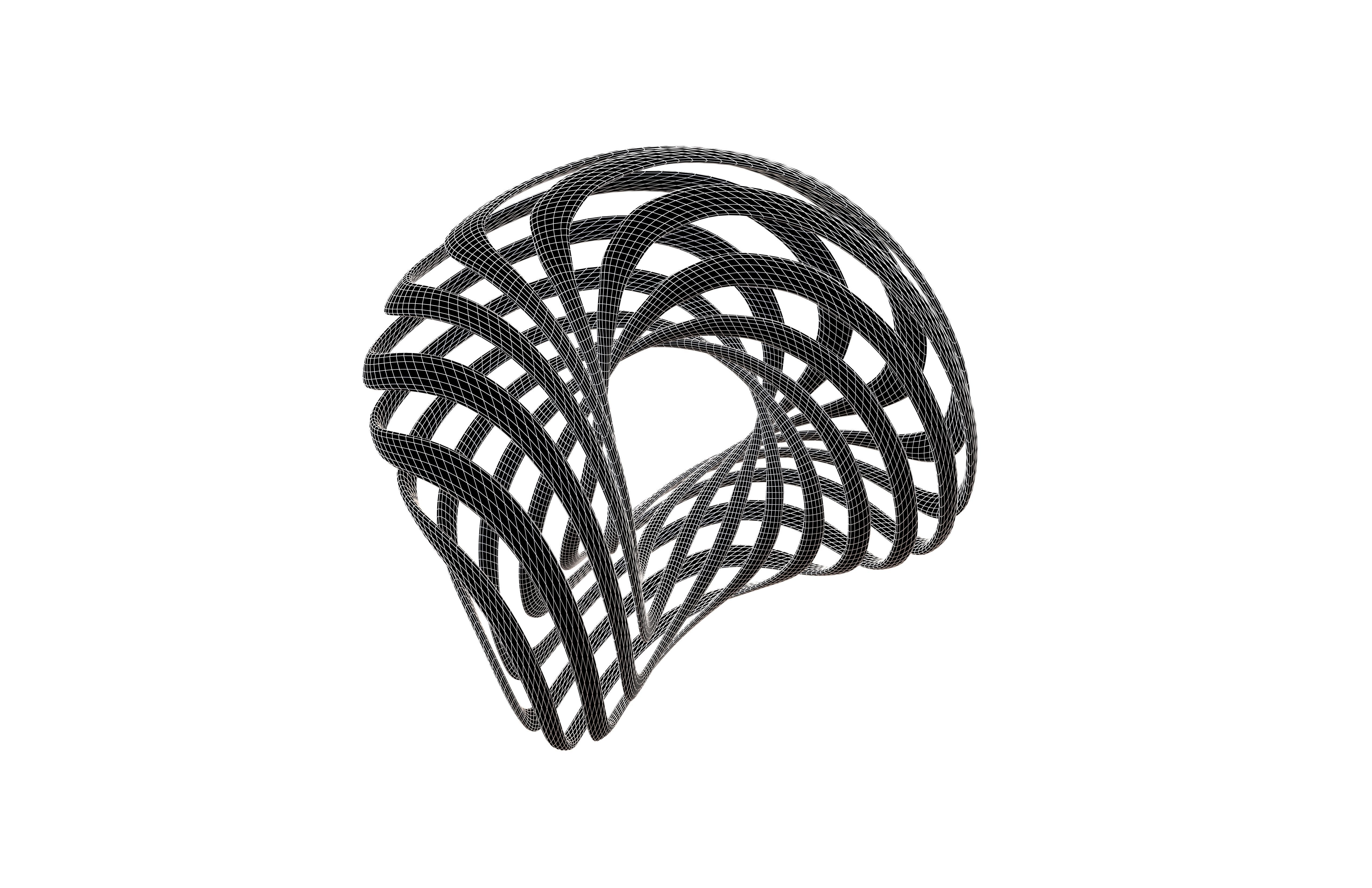3D model Abstract Ring Sphere v1 001 VR / AR / low-poly | CGTrader