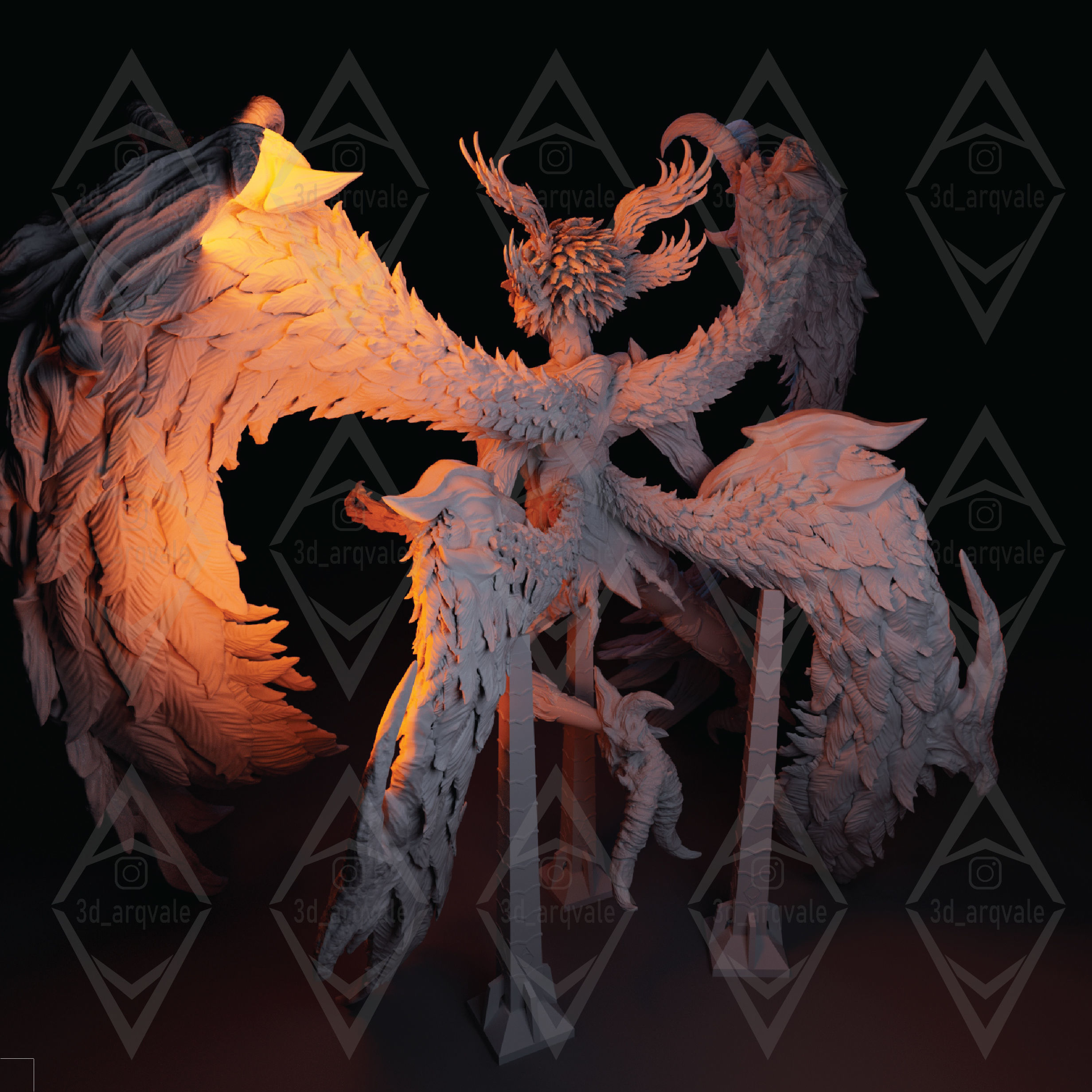 Garuda - Final Fantasy XVI 3D model 3D printable | CGTrader