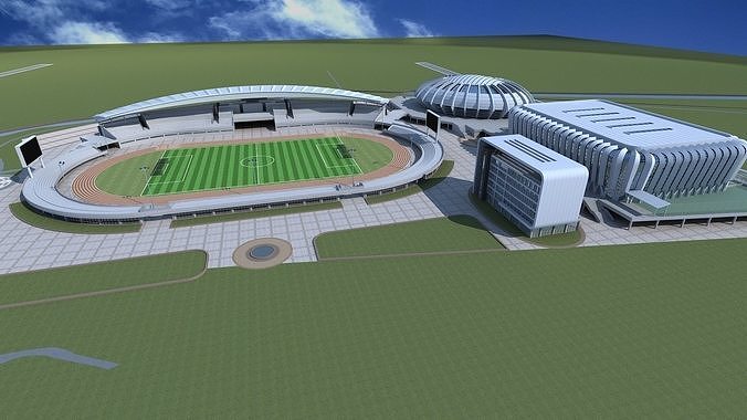 Stadium 2 3D model | CGTrader