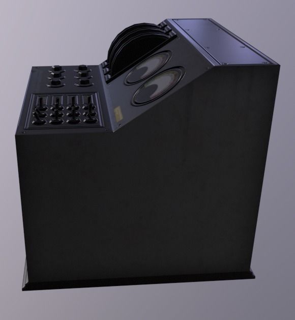 3D model Computer Panel VR / AR / low-poly | CGTrader