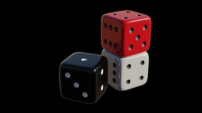 Gaming Dice free 3D model | CGTrader