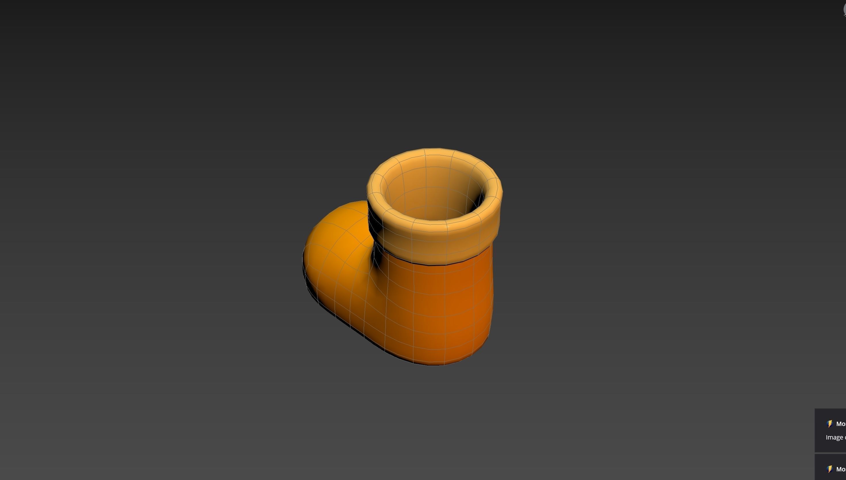Prop243 Cartoon Boot 3D model | CGTrader