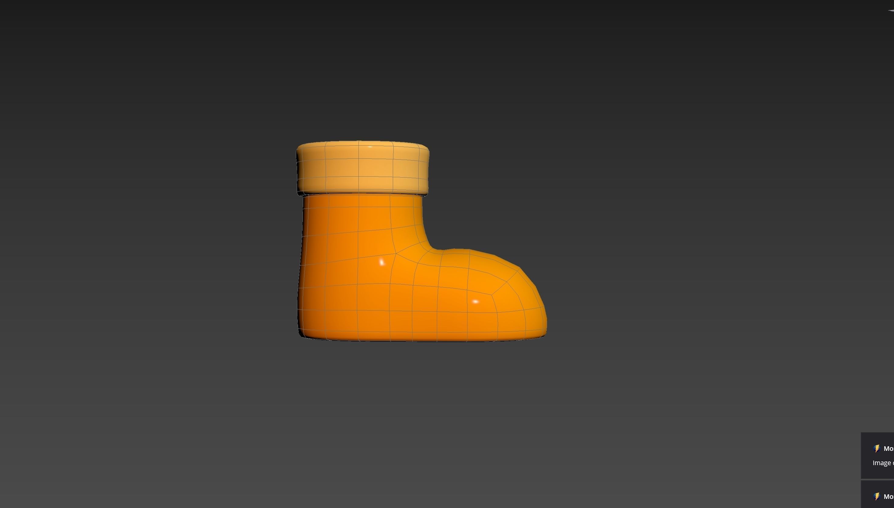 Prop243 Cartoon Boot 3D model | CGTrader