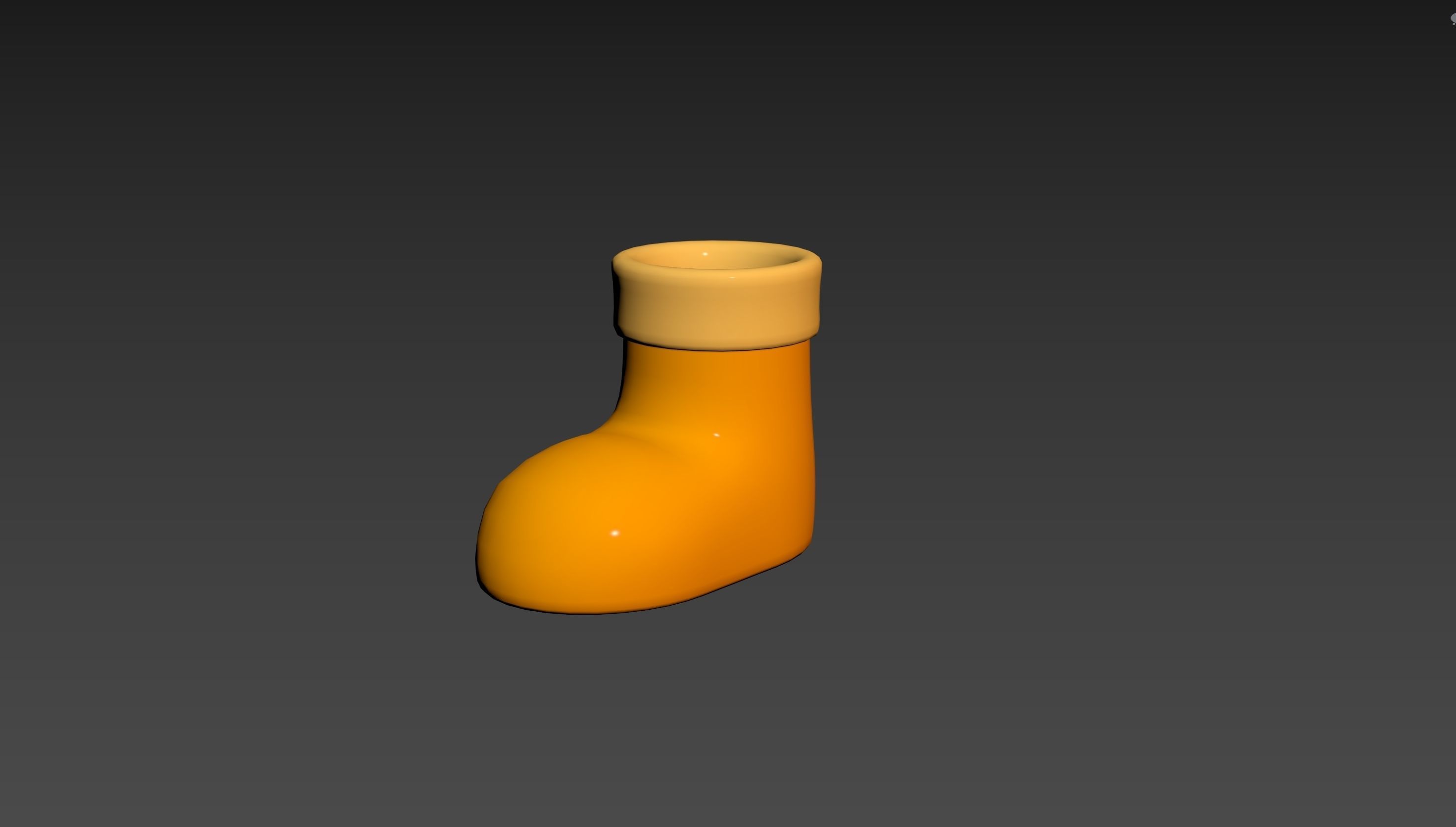 Prop243 Cartoon Boot 3D model | CGTrader