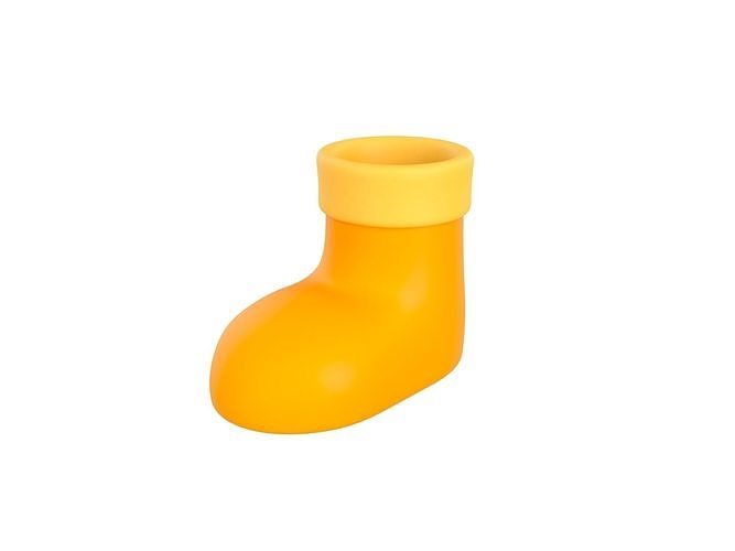 Prop243 Cartoon Boot 3D model | CGTrader