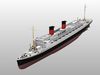 SS ILE DE FRANCE post war ocean liner print ready 1-600 version 3D ...
