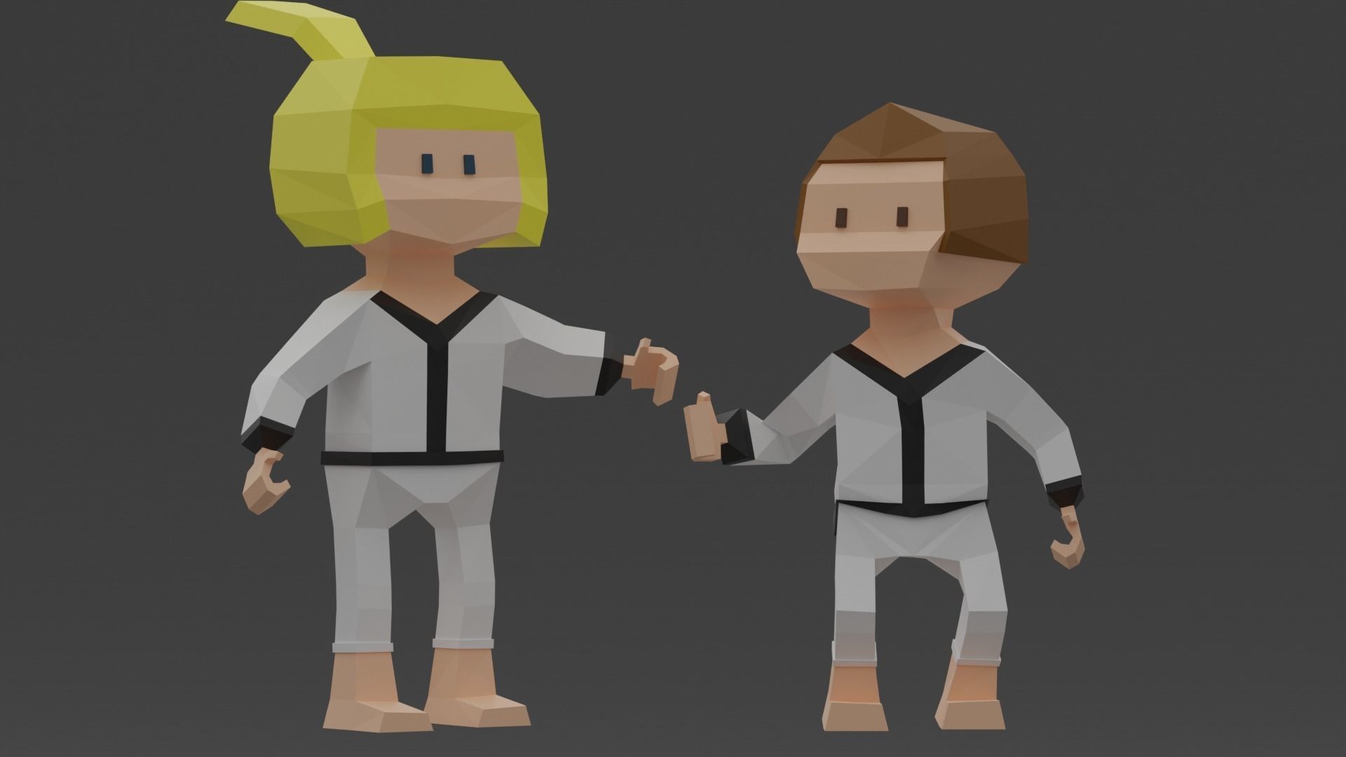 3D model characters VR / AR / low-poly | CGTrader