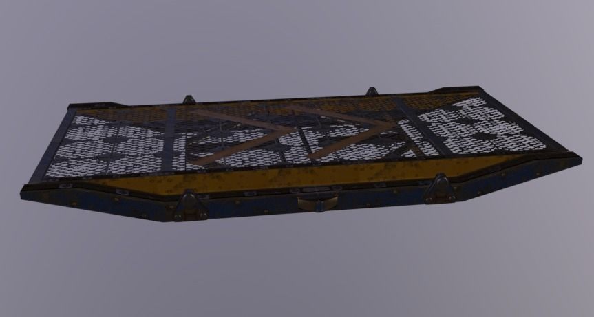 3D model Crane Ramp HideoutVariant VR / AR / low-poly | CGTrader