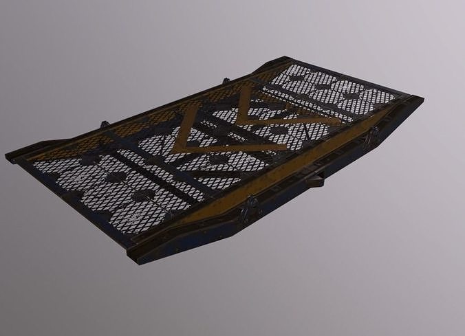 3D model Crane Ramp HideoutVariant VR / AR / low-poly | CGTrader