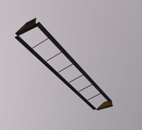 3D model Crane Ramp Shutter VR / AR / low-poly | CGTrader