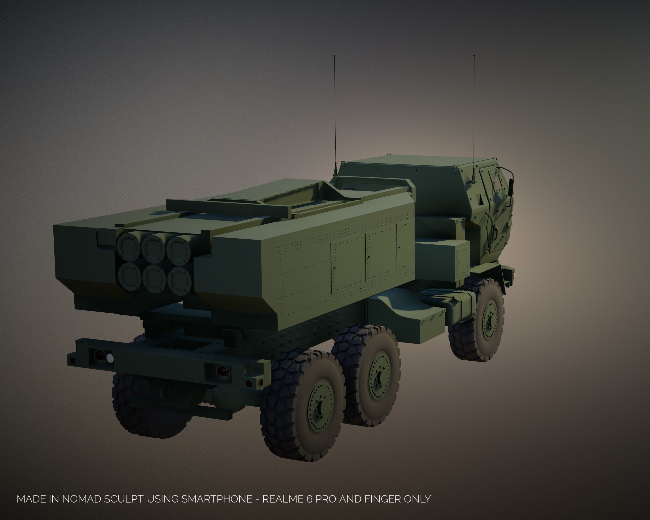 Mlrs himars 3D model | CGTrader