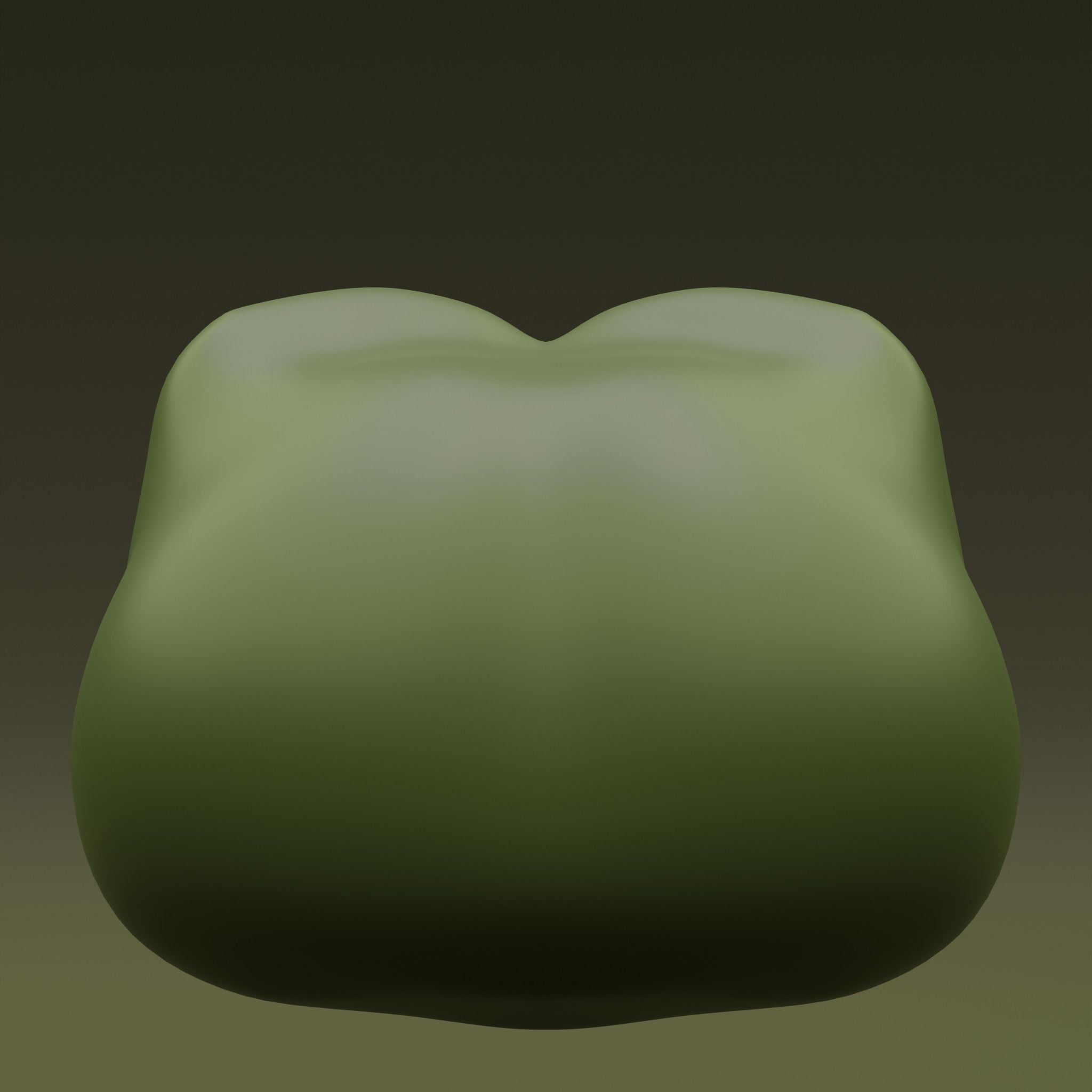 3D model Pepe the Frog Realistic and Cell Shaded - Eye Rig and Shape ...