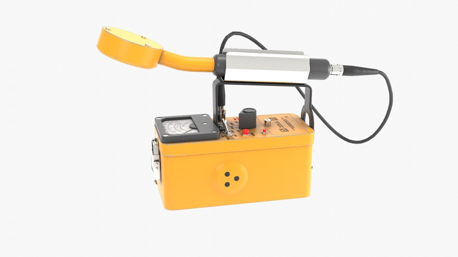 3D model Radiation Survey Meter VR / AR / low-poly | CGTrader