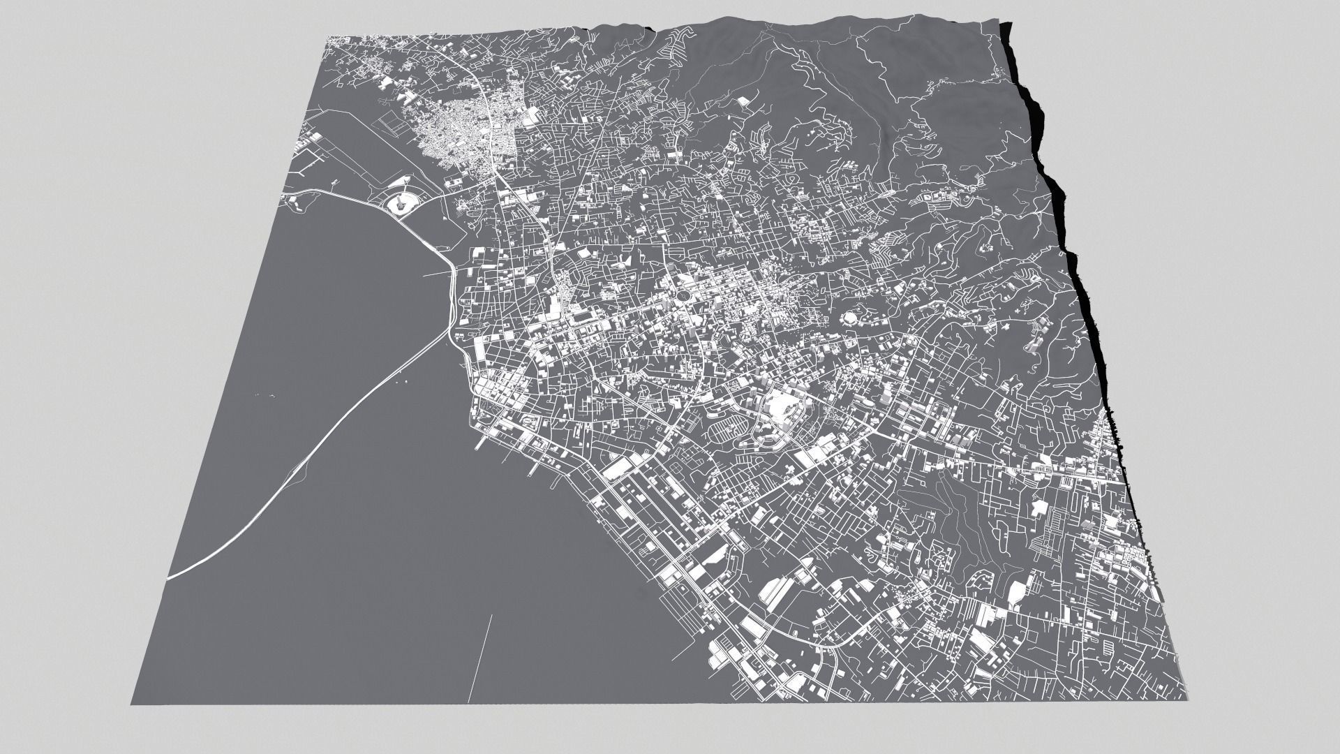 Cityscape Cebu Philippines 3D model | CGTrader