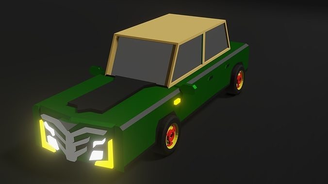 osmari car free 3D model | CGTrader