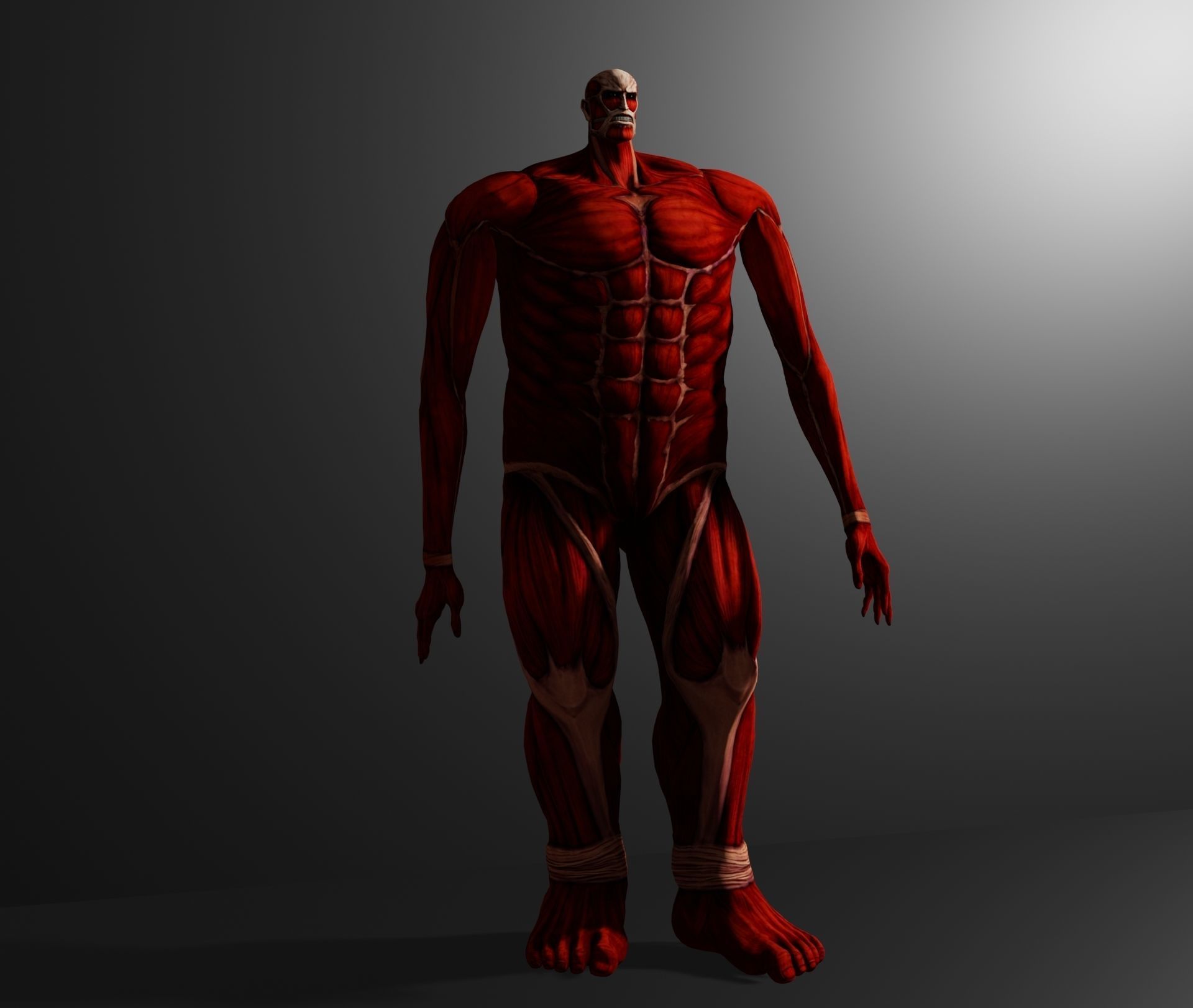 colossal titan 3D model animated rigged | CGTrader