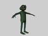 3D model Pepe the Frog Full Body Rigged Character VR / AR / low-poly ...