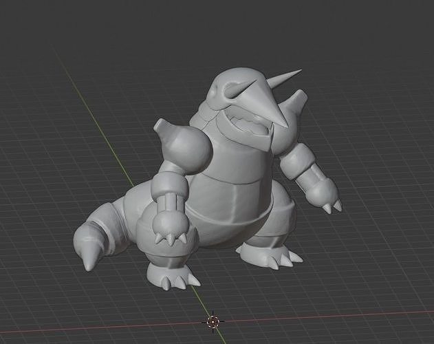 pokemon Aggron 306 3D model 3D printable | CGTrader