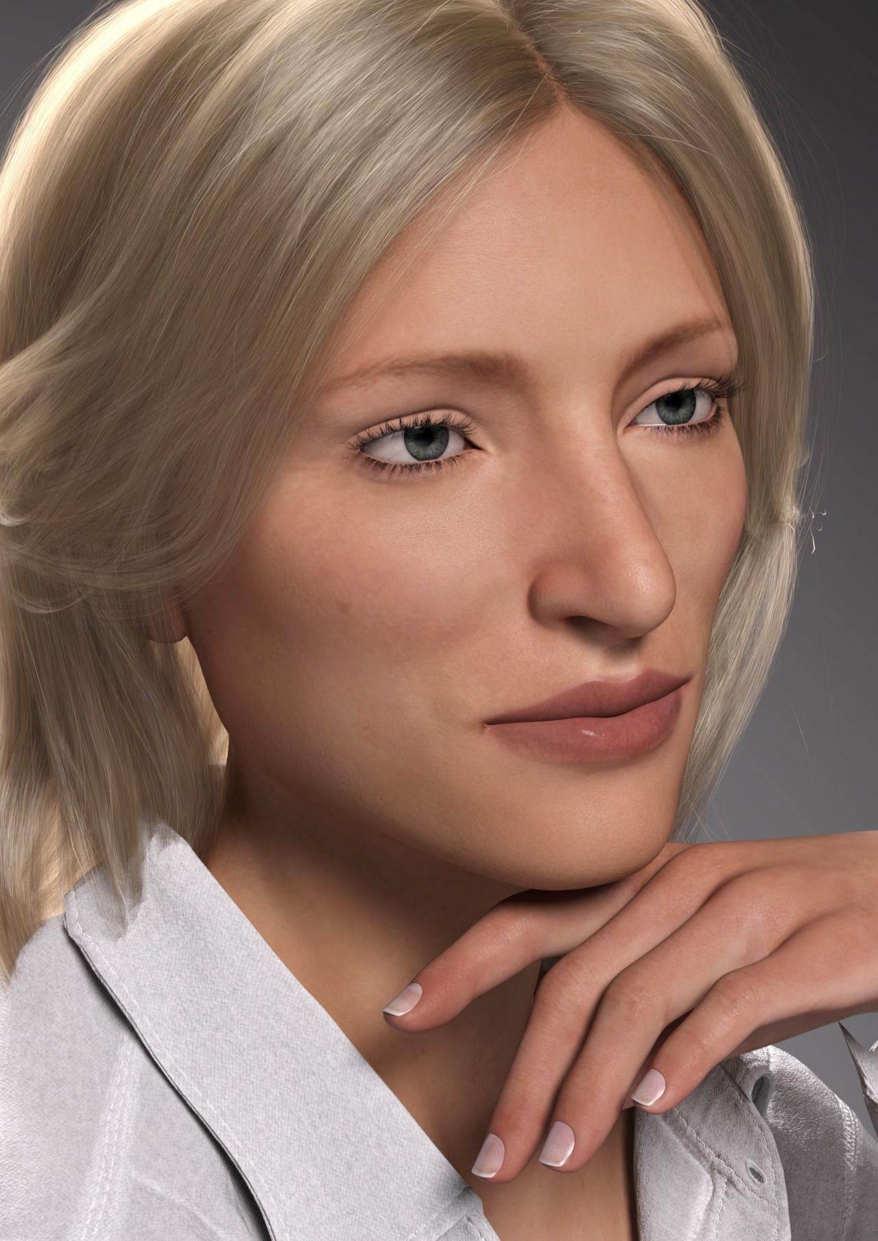 Uma Thurman HD for Genesis 8 Female 3D model rigged | CGTrader