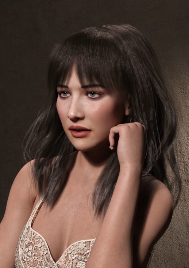 Sophie Marceau HD for Genesis 8 Female 3D model rigged | CGTrader