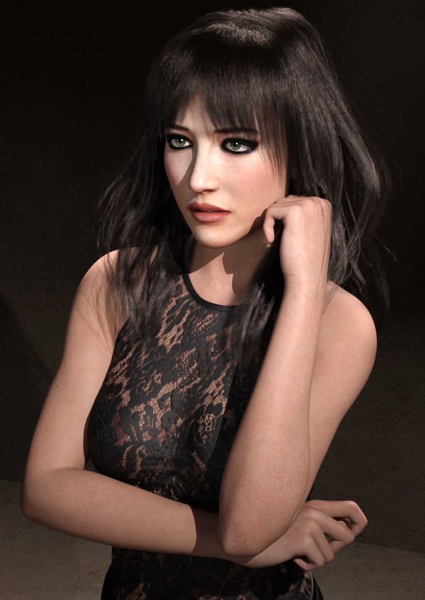 Sophie Marceau HD for Genesis 8 Female 3D model rigged | CGTrader