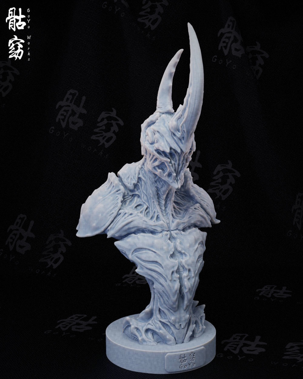 Demonic bust 3D model 3D printable | CGTrader