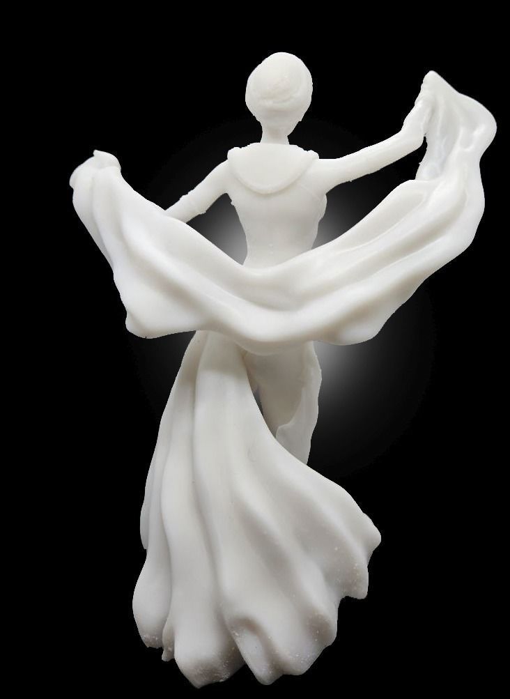 Oriental dancer 3D model 3D printable | CGTrader