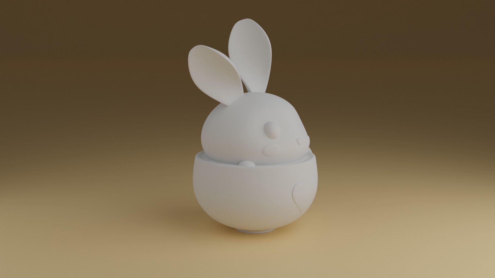 rabbit 3D model 3D printable | CGTrader