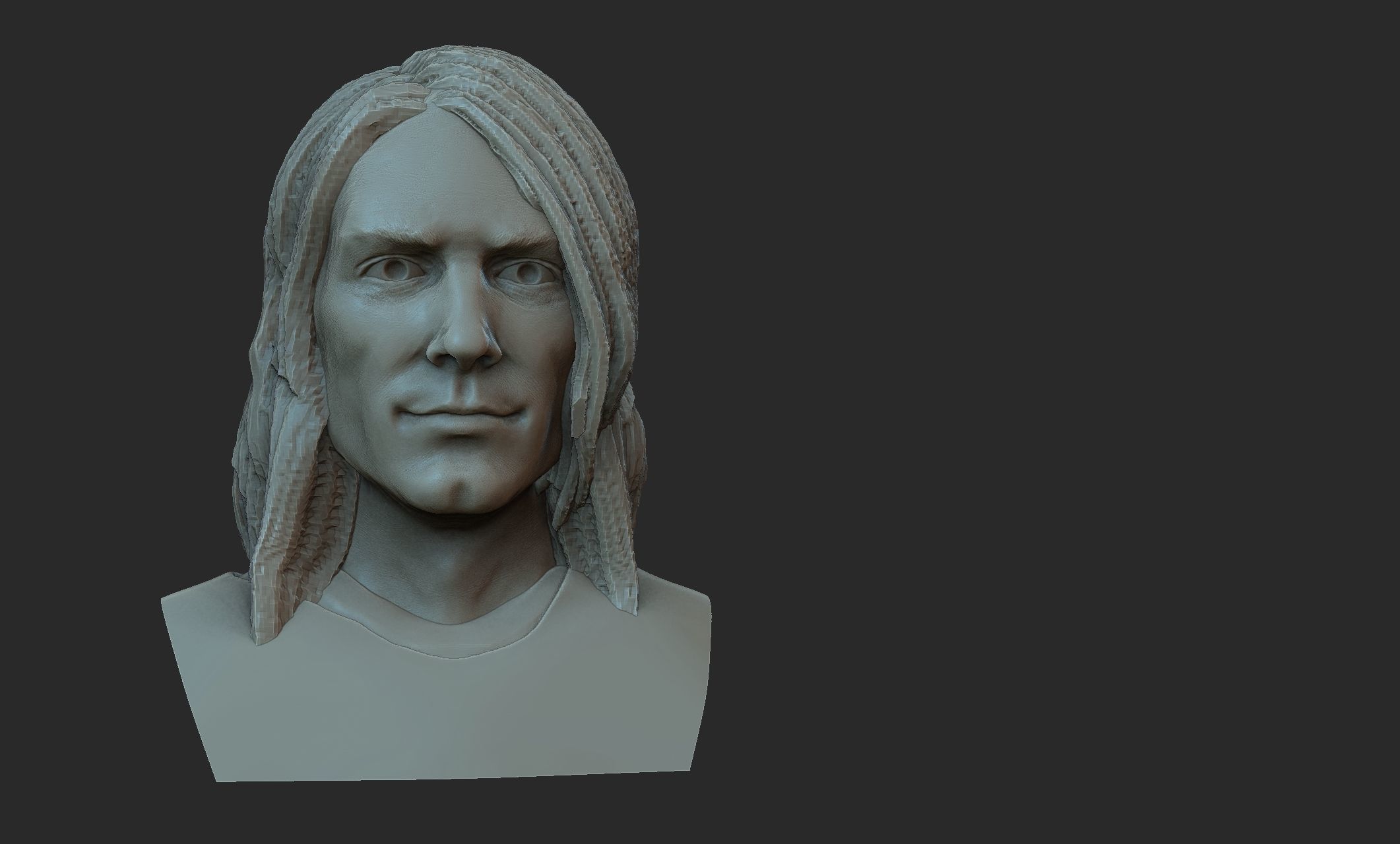 Kurt Cobain 3D model 3D printable | CGTrader