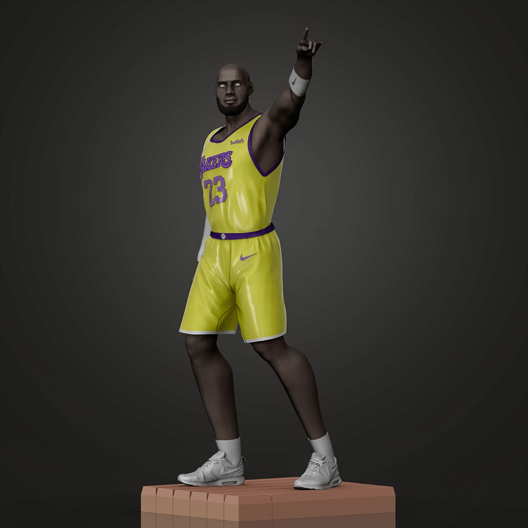 LeBron James 3D Printable 5 3D model 3D printable | CGTrader