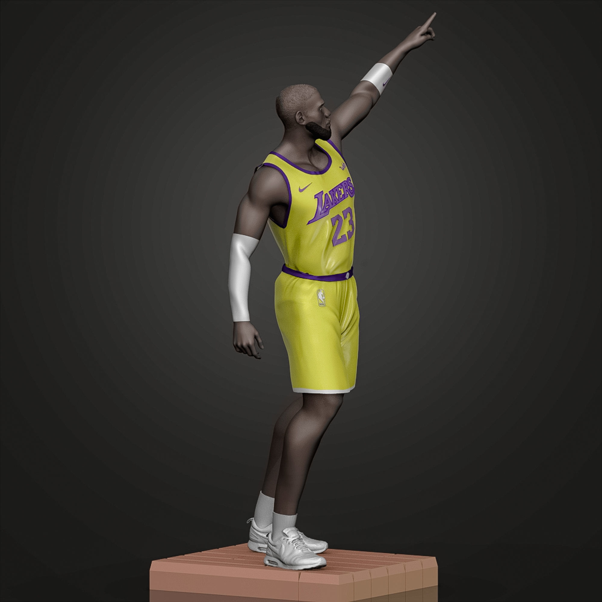 LeBron James 3D Printable 5 3D model 3D printable | CGTrader