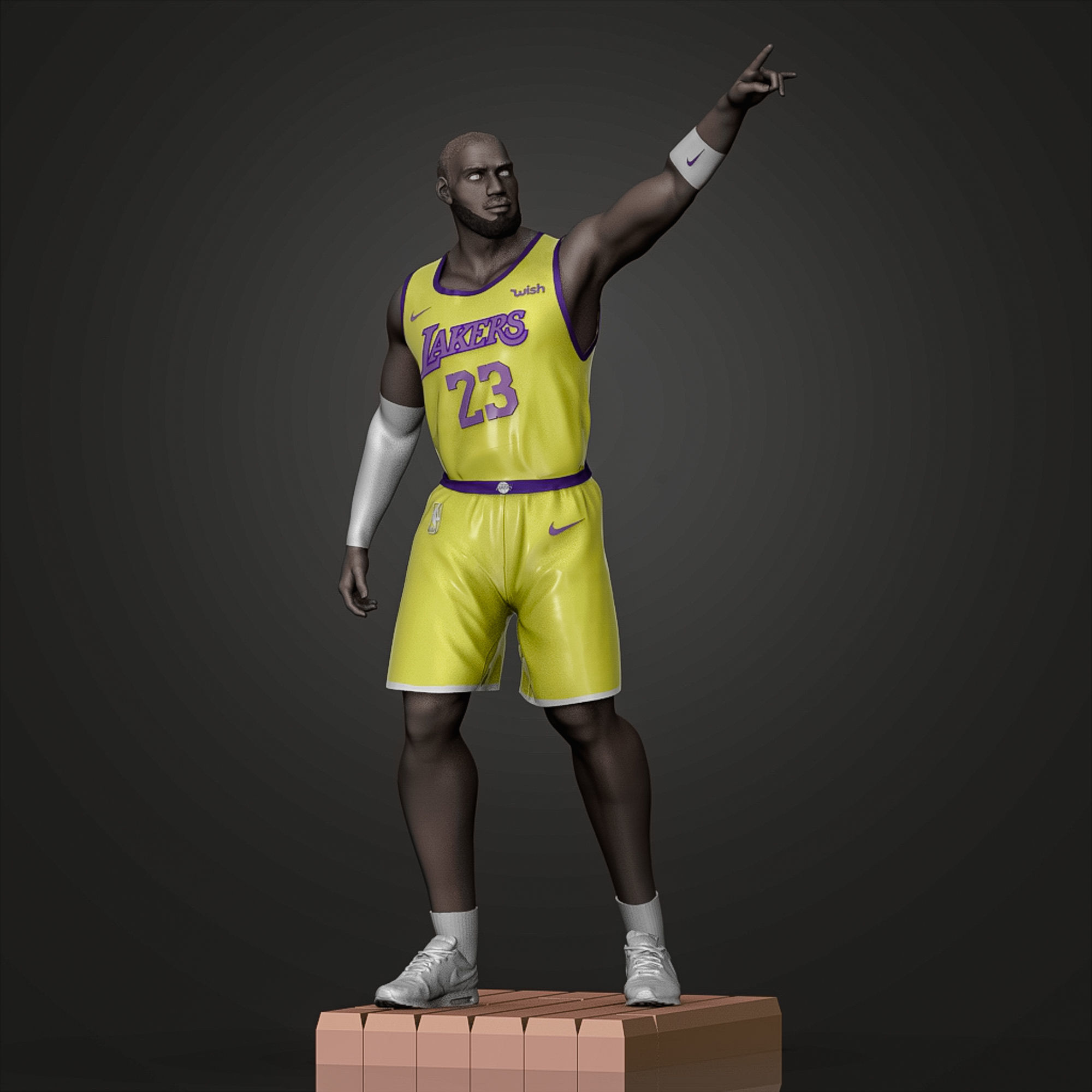 LeBron James 3D Printable 5 3D model 3D printable | CGTrader