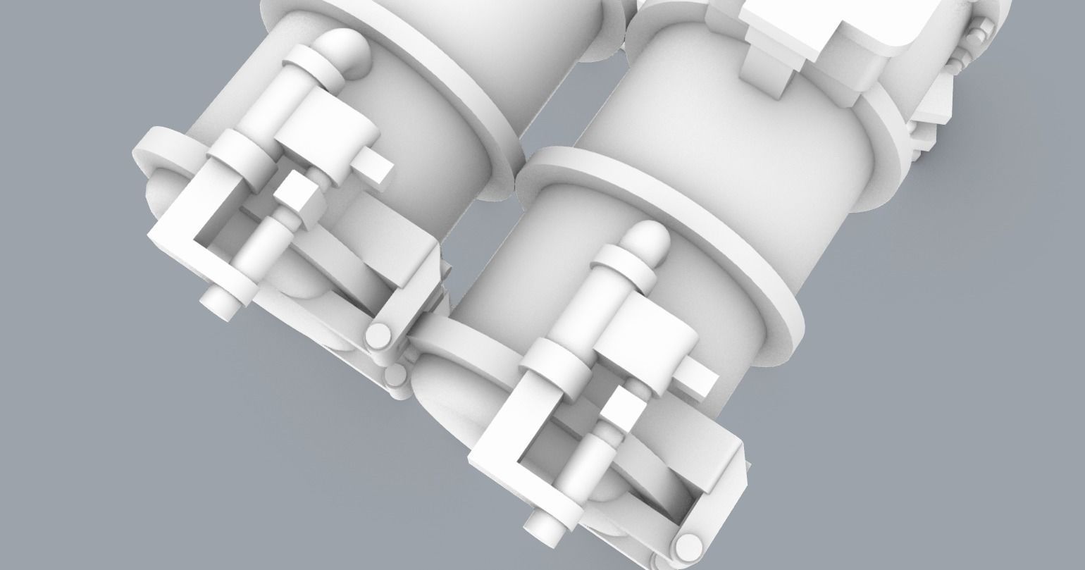PM Type 53 Torpedo Tubes 3D model 3D printable | CGTrader