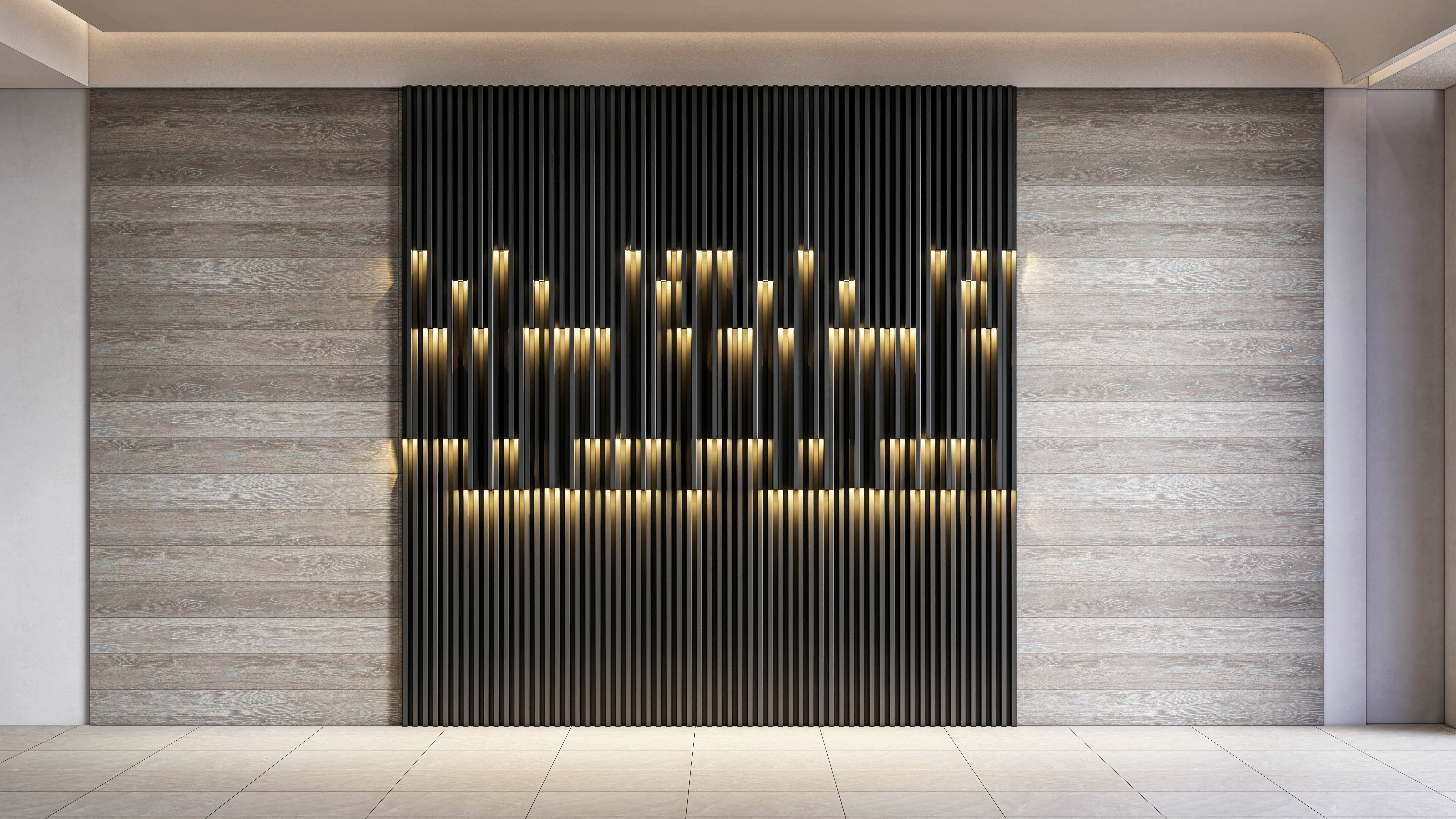 Wall decorative light 3d panel 3D model | CGTrader