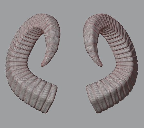Horns 3D model | CGTrader