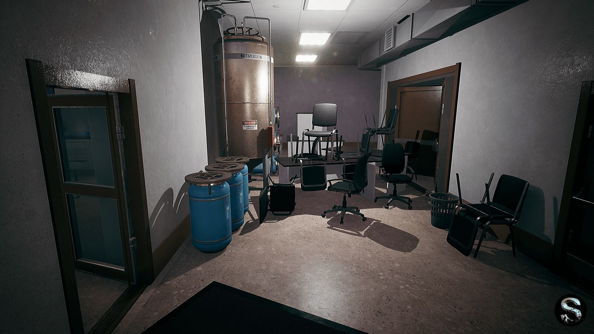 3D model Science Lab VR / AR / low-poly | CGTrader