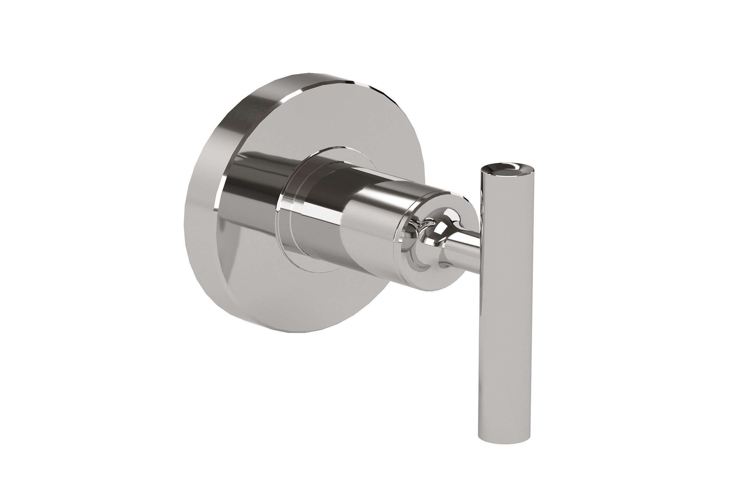 MasterShower transfer valve trim with lever handle 3D model | CGTrader