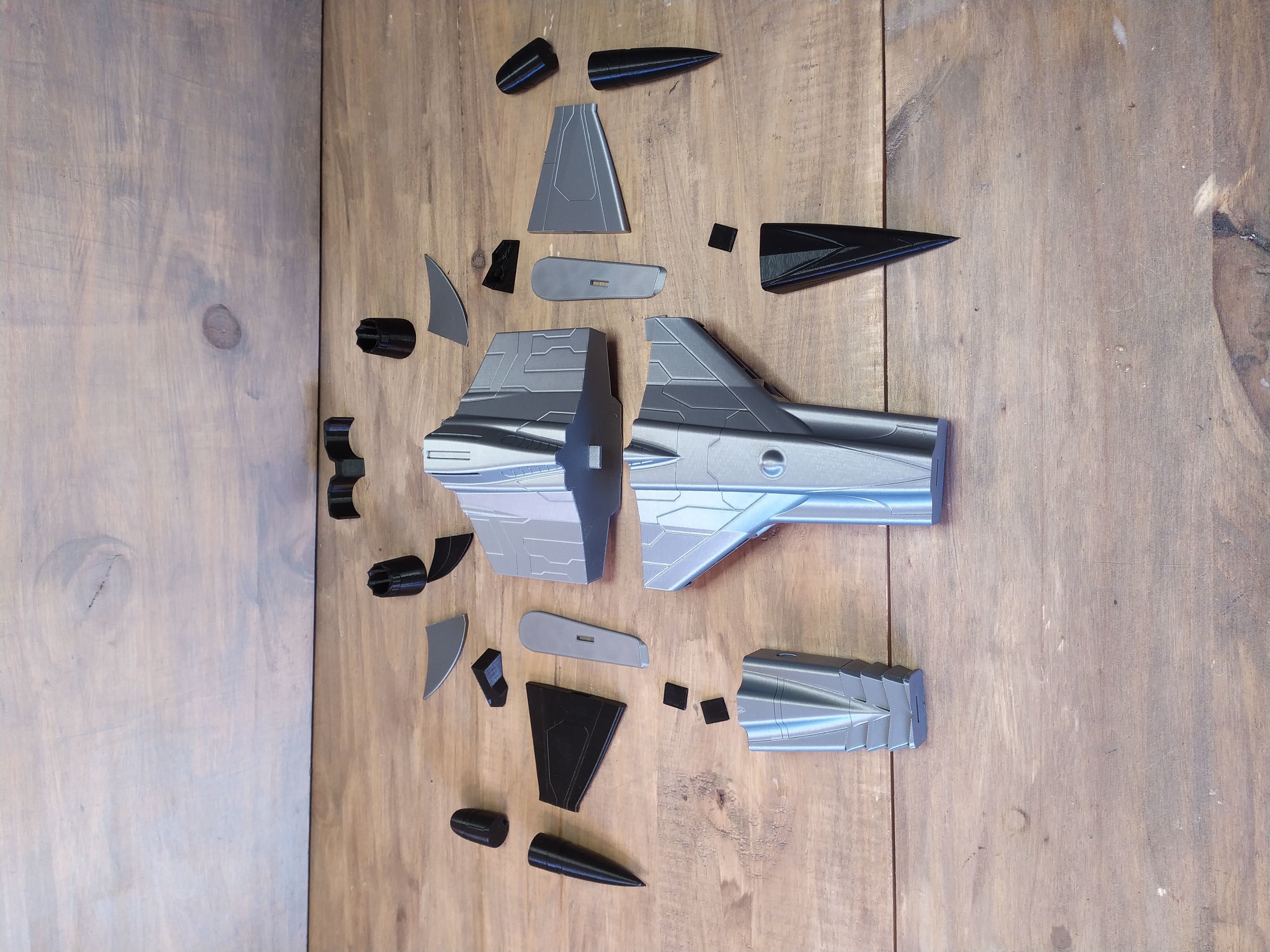 Gatchaman GOD PHOENIX starship - 3D printing model - STL 3D model 3D ...