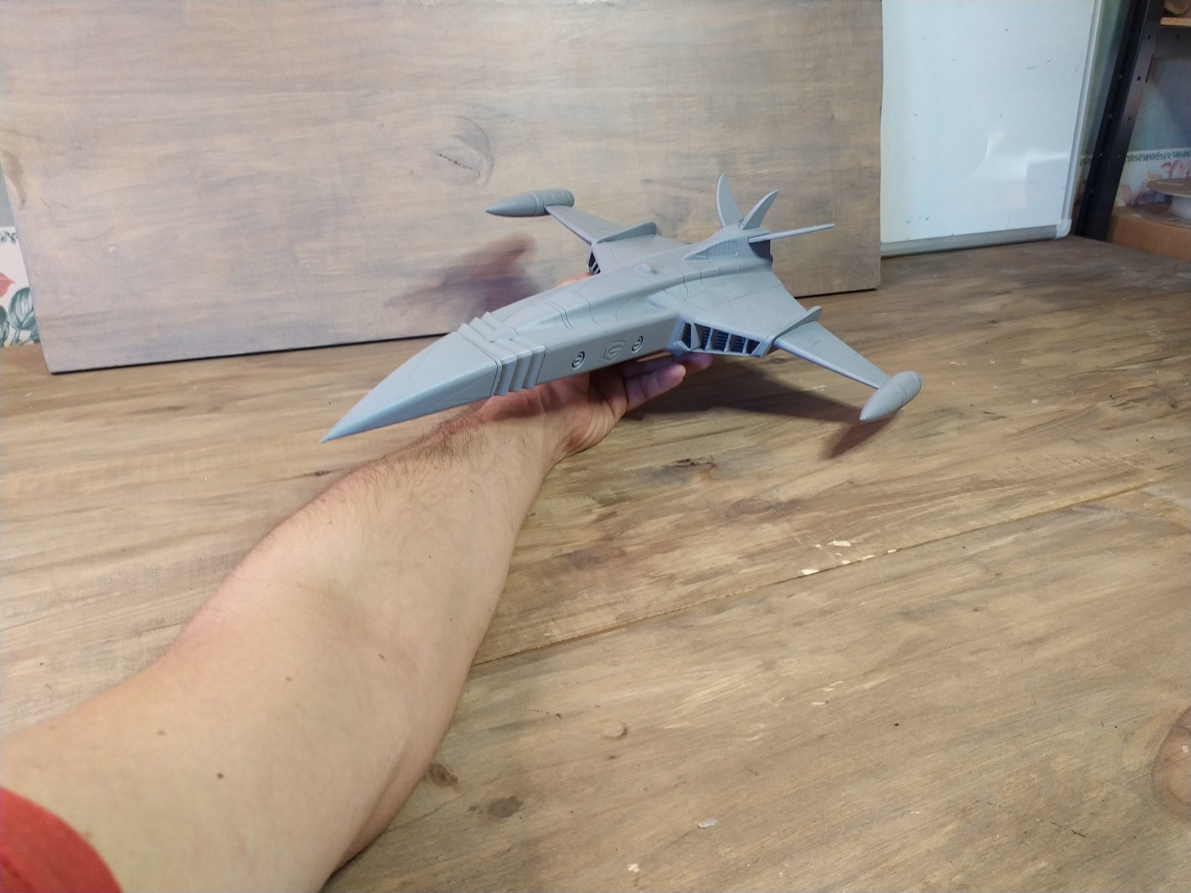 Gatchaman GOD PHOENIX starship - 3D printing model - STL 3D model 3D ...