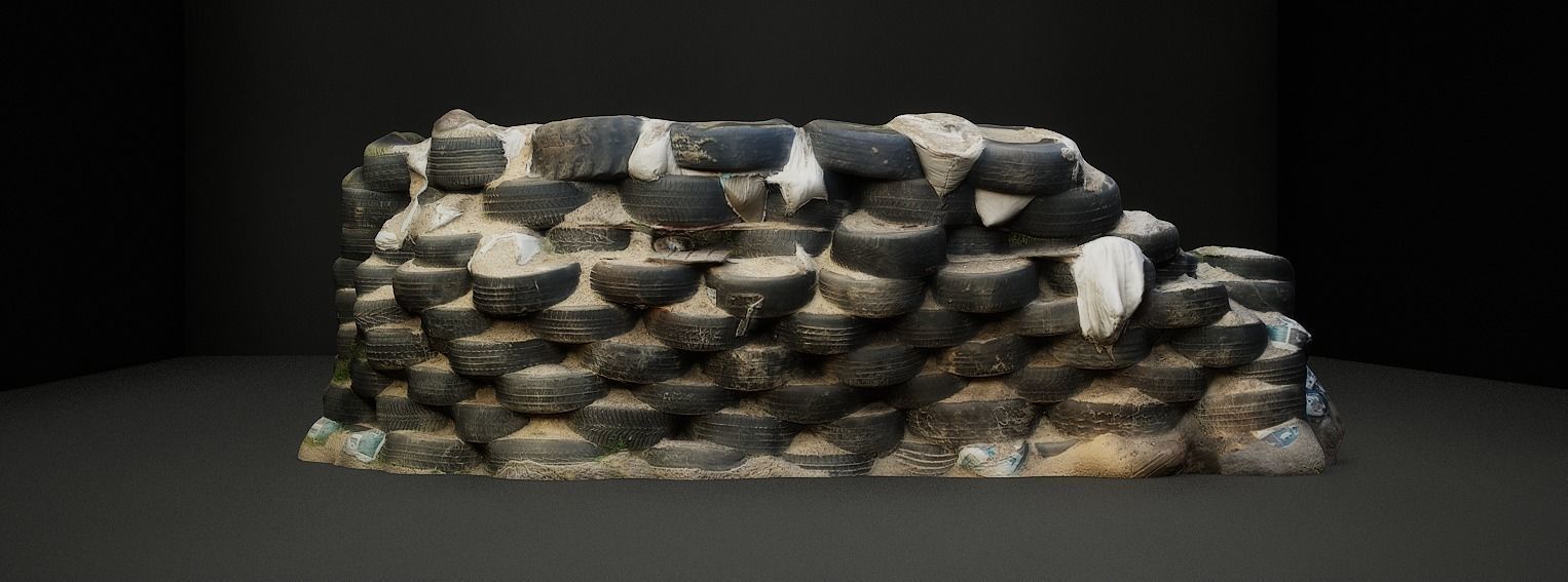 3D model Defensive structure VR / AR / low-poly | CGTrader